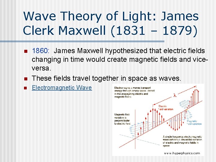 Quantum Theory the History of Light The Beginning