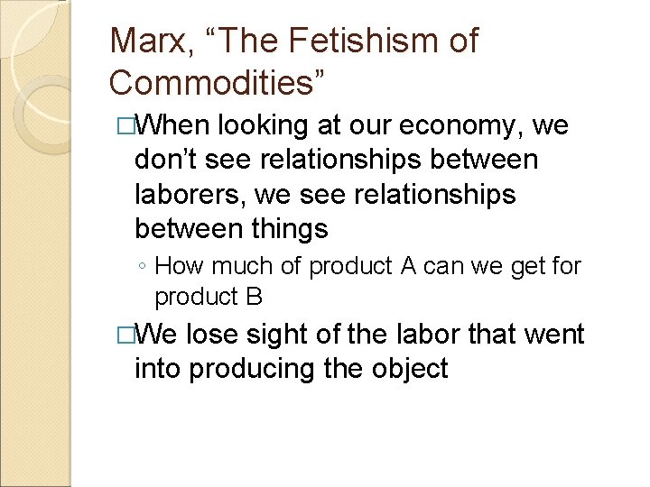 Unit 5 Commodification of the Medieval Period Part