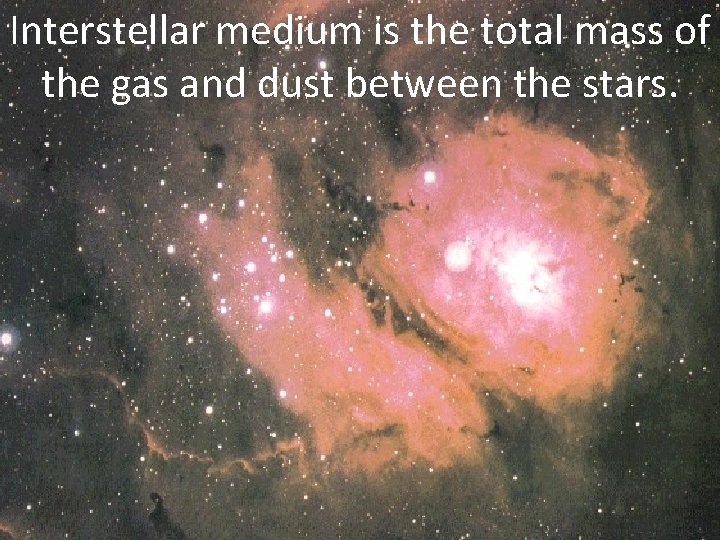The Life Cycle of a Star The Horsehead