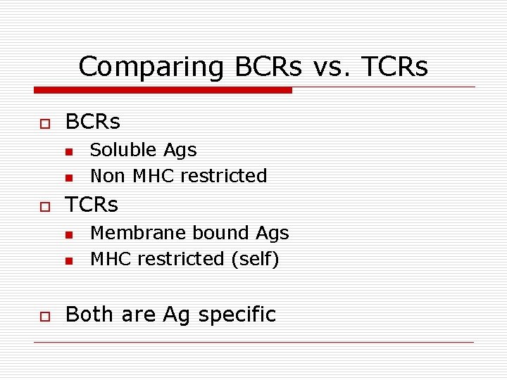 Principles of Immunology T Cell Receptors 3906 Education