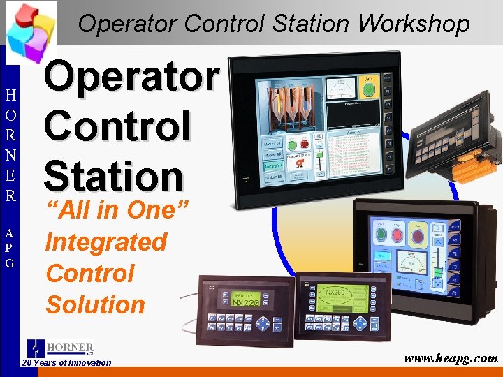 Operator Control Station Workshop H O R N