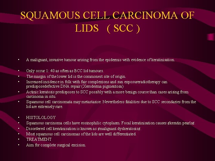 Orbital And PeriOrbital Tumours Orbital And PeriOrbital Tumours