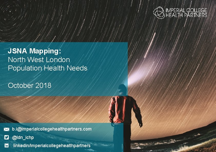 JSNA Mapping North West London Population Health Needs
