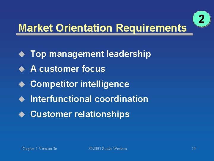 An Overview of Marketing chapter 1 Prepared by