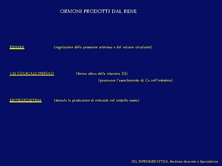 Cd L in INFERMIERISTICA Medicina Generale e Specialistica