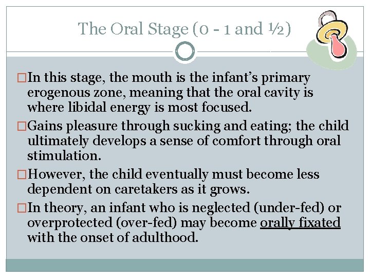 Freuds Stages of Psychosexual Development STEVEN SHELBY ADAM