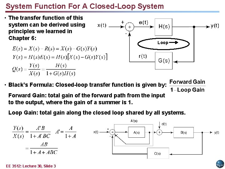 ECE 8443 Pattern Continuous Recognition EE 3512 Signals