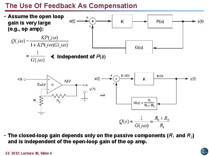 ECE 8443 Pattern Continuous Recognition EE 3512 Signals