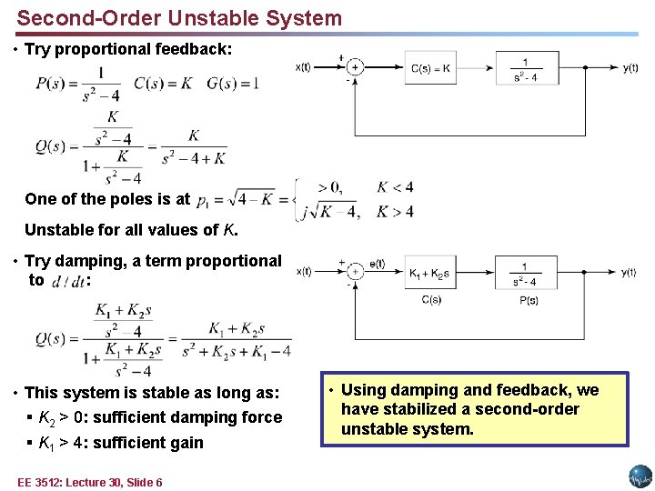 ECE 8443 Pattern Continuous Recognition EE 3512 Signals