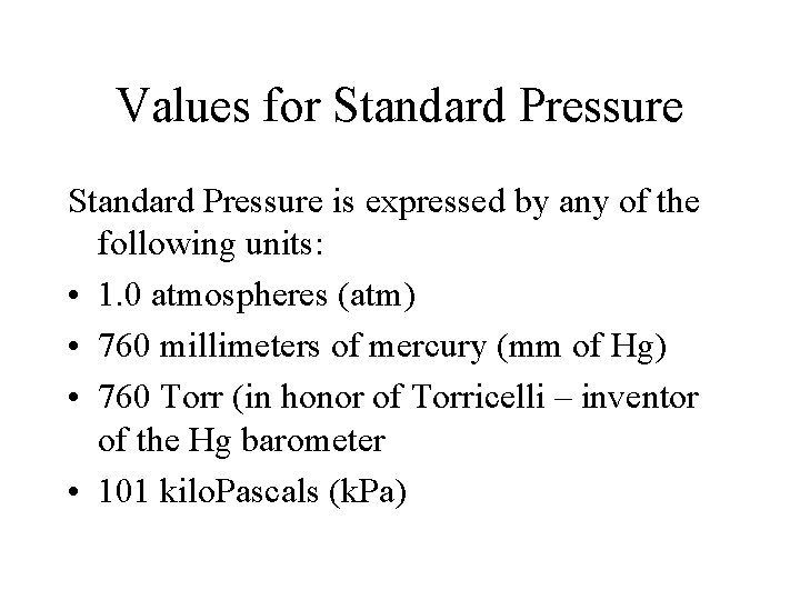 Gases The behavior of gases can be explained