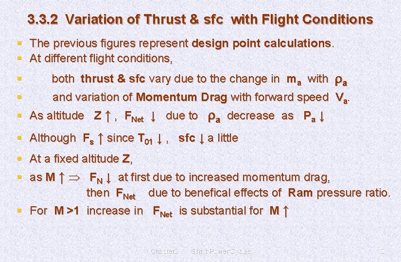CHAPTER 3 Gas Turbine Cycles for Aircraft Propulsion