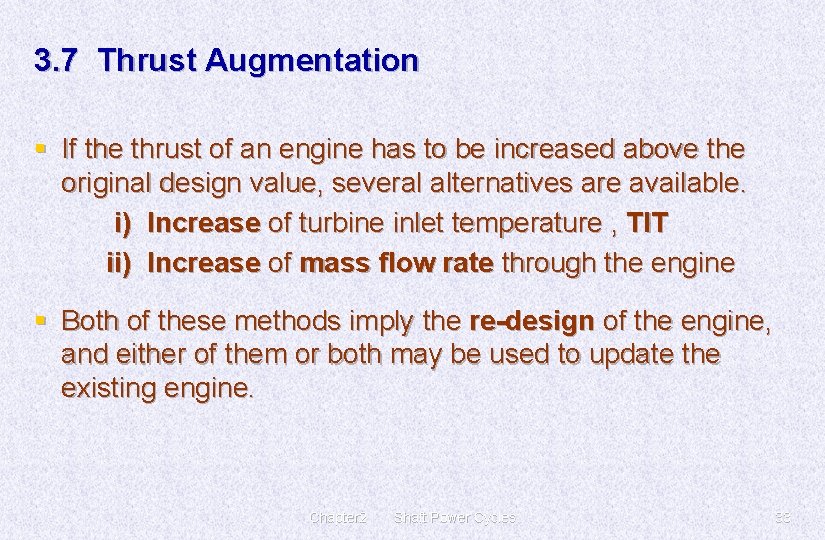 CHAPTER 3 Gas Turbine Cycles for Aircraft Propulsion