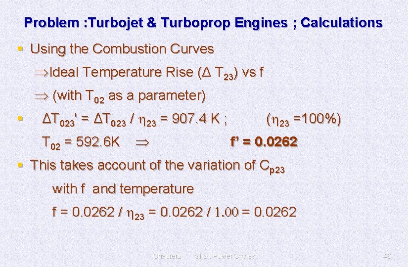 CHAPTER 3 Gas Turbine Cycles for Aircraft Propulsion