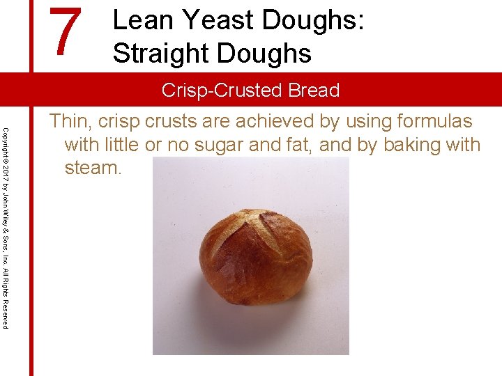 7 Lean Yeast Doughs Straight Doughs Copyright 2017