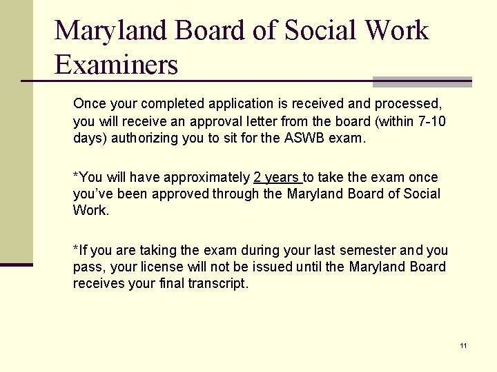 An Overview of the ASWB Licensing Exam Corey