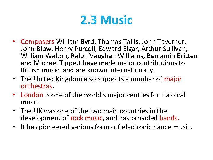 British Culture The culture of the United Kingdom
