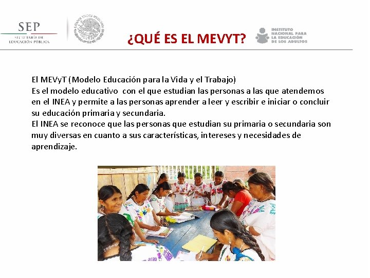 QU ES EL MEVYT El MEVy T Modelo