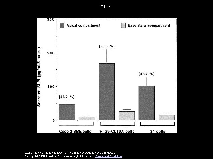 Constitutive and regulated secretion of secretory leukocyte proteinase