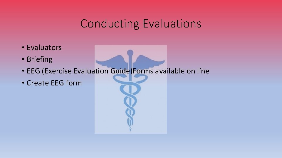 Table Top Exercise Planning Design Evaluation and Analysis