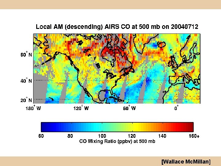 OZONE AND ITS PRECURSORS OVER THE UNITED STATES