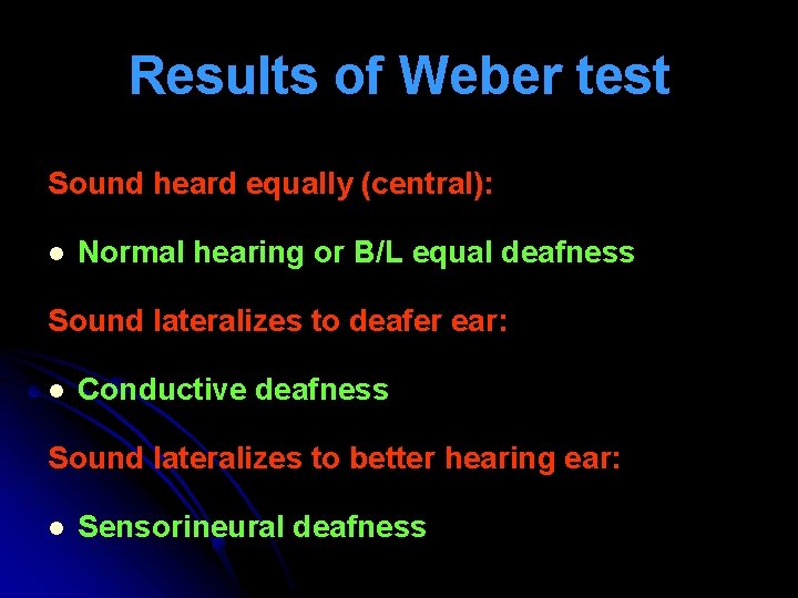 Clinical Tests for Hearing and Tests of Eustachian