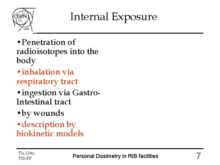 Personal Dosimetry in a RIB Facility External Exposure