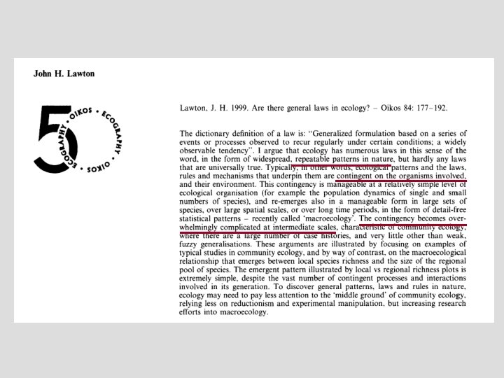 Plant community and traits assembly Alain Franc INRA