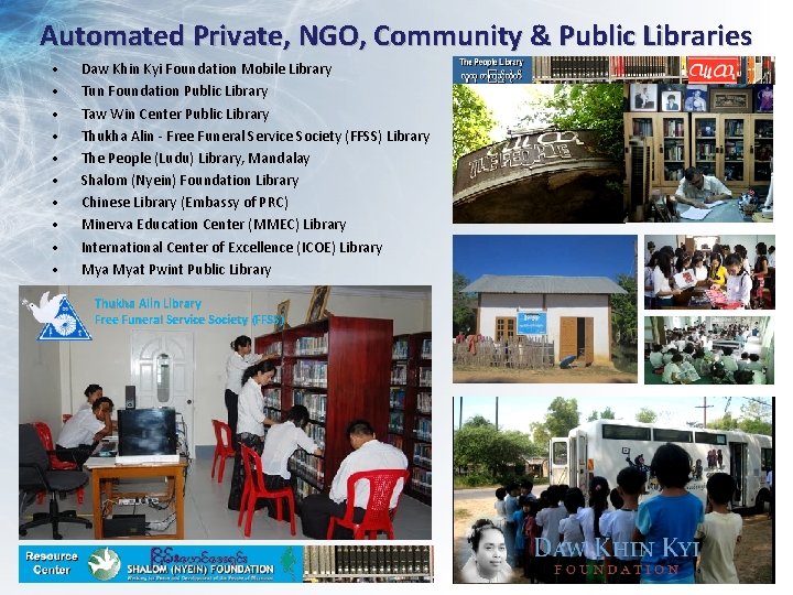 The Automation of Academic and Some Public Libraries