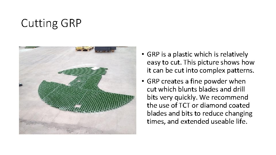 Deck Joint Ltd Tool Box Talk GRP How