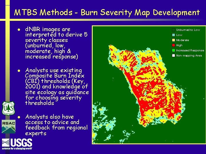 Mapping the Location Extent and Severity of Fires