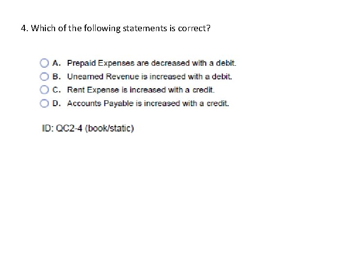 Chapter 2 Sample Problems 1 The detailed record