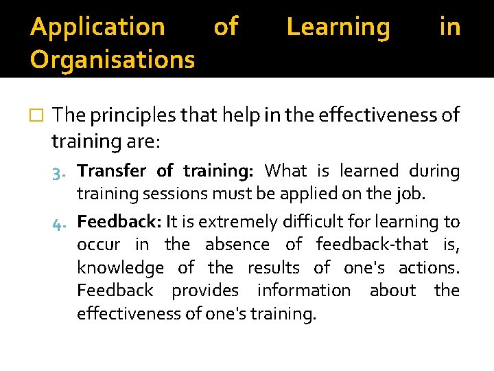 Unit 19 Learning Organisations Unit 19 Introduction Concept
