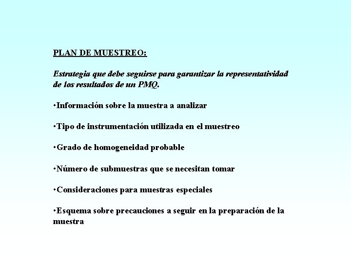 TEMA 3 TOMA Y PREPARACIN DE LA MUESTRA