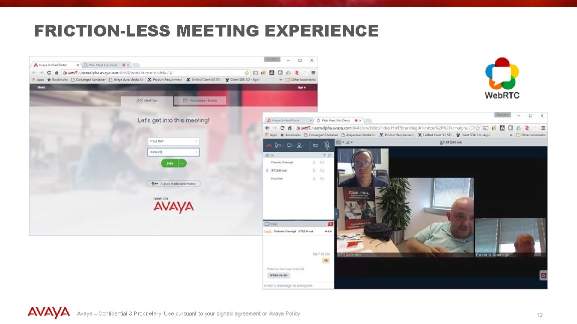 TEAM ENGAGEMENT FOR THE DIGITAL ERA AVAYA CONFERENCING