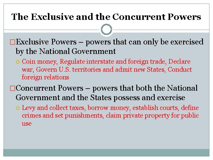 Why Federalism Framers wanted a strong central government