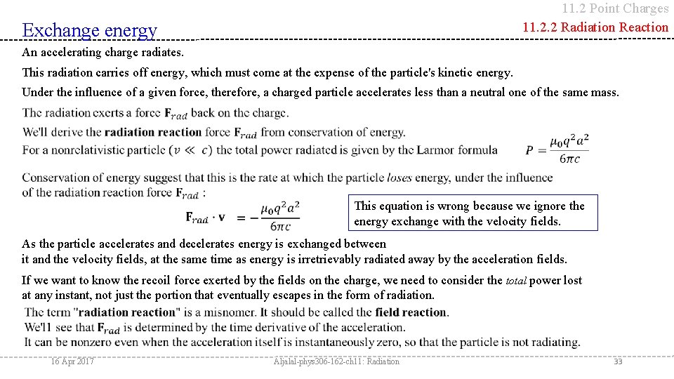 11 Radiation 11 1 Dipole Radiation 11 1