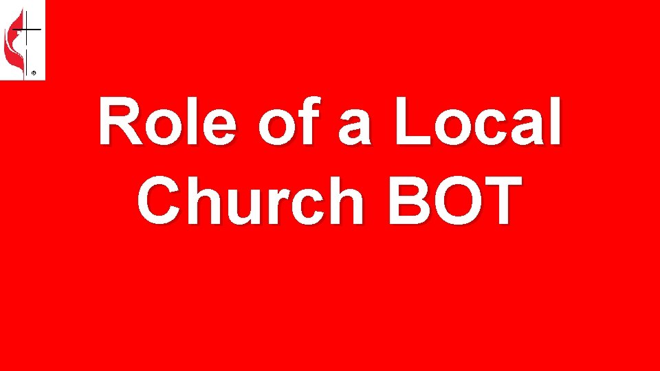 West Ohio Conference CANCAS BOT Training Powell UMC