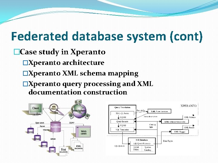 Why not use Federated approach for Database Management