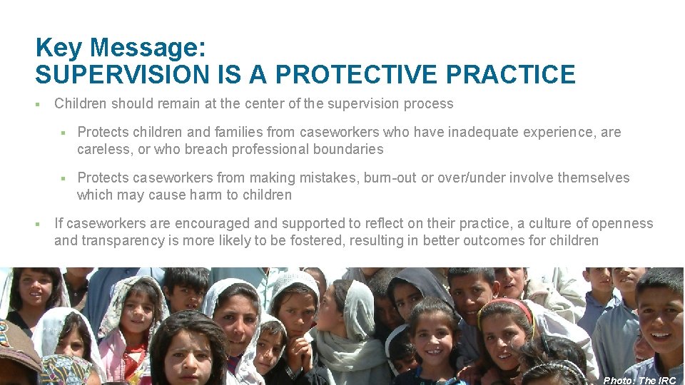 MODULE 1 DEFINING SUPERVISION AND COACHING WITHIN CHILD