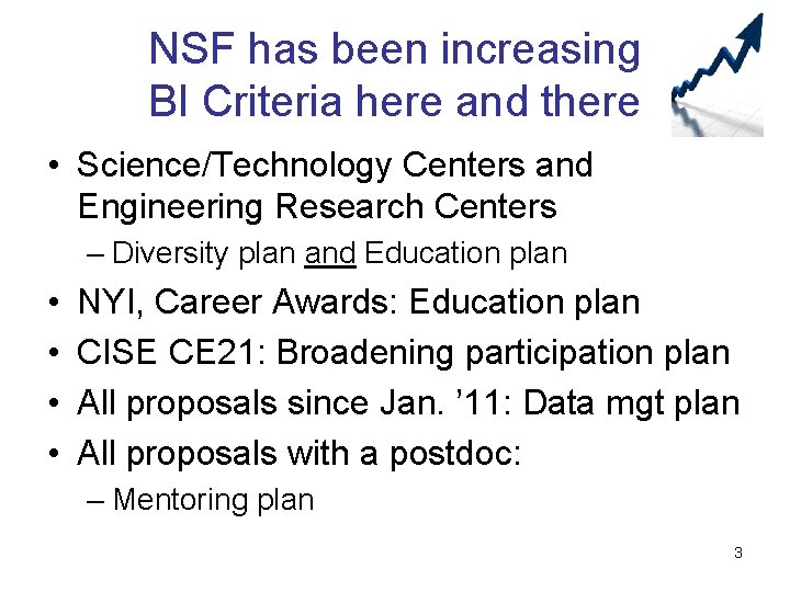 Broader Impacts NSF Changes SE Researcher Strategies Margaret