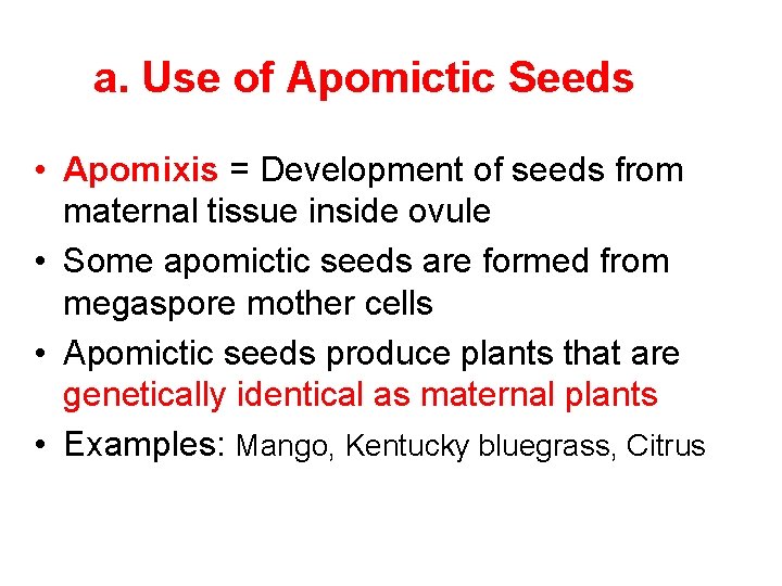 Chap 12 Plant Propagation I Three Methods of