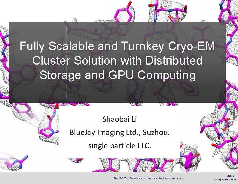 Fully Scalable and Turnkey CryoEM Cluster Solution with