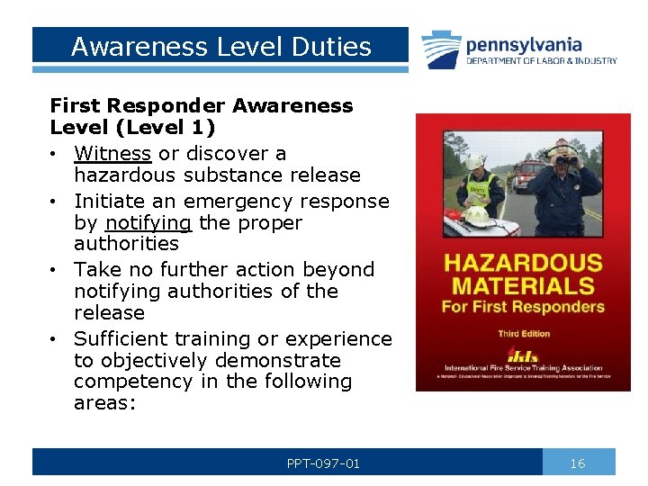 29 CFR 1910 120q Bureau of Workers Compensation