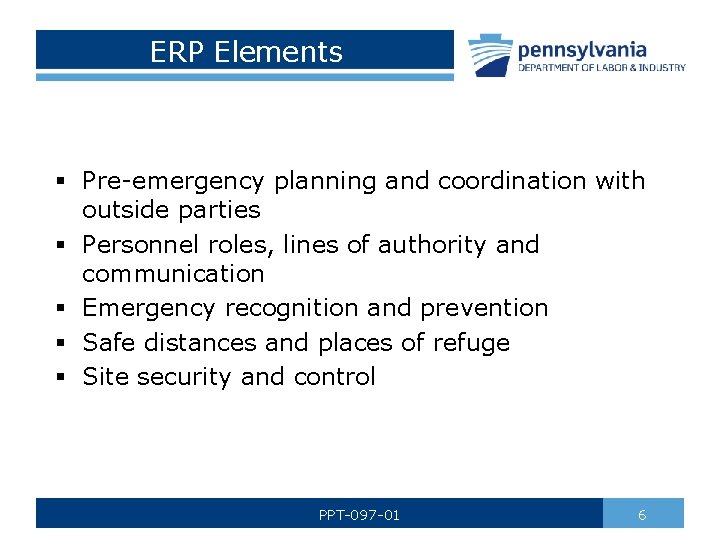 29 CFR 1910 120q Bureau of Workers Compensation