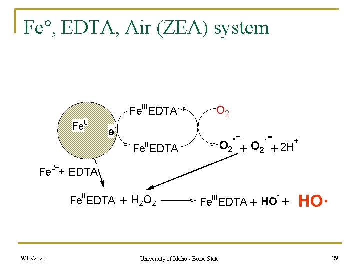The many Wonders of Fe EDTA Room Temperature