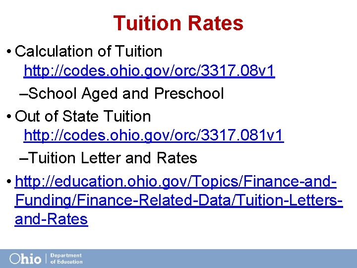Tuition Calculating Billing and Handling Disputes Leanne Sidley