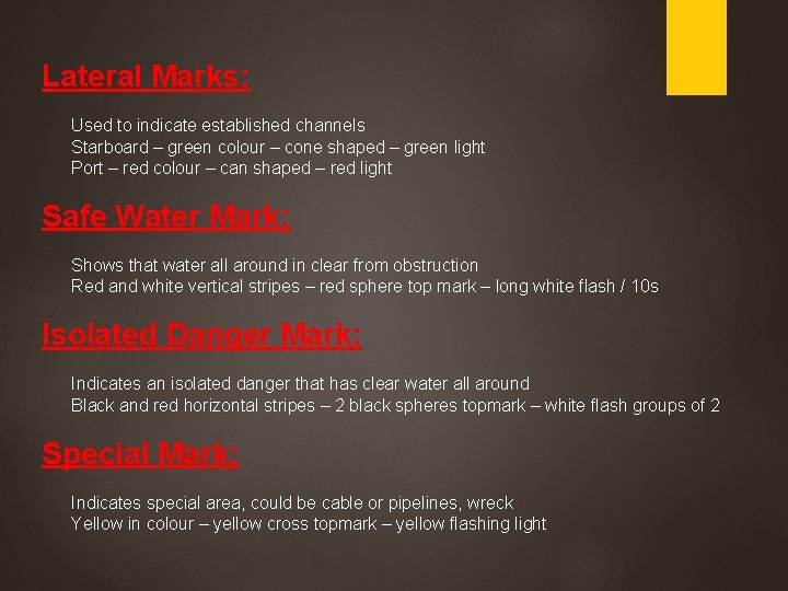 BUO YAG E IALA Regions World split into
