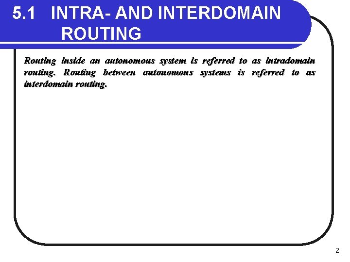 Lecture 5 Unicast Routing Protocols RIP Objectives Upon