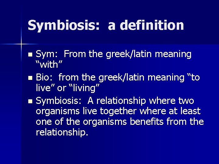 Symbiotic Relationships in Nature Mutualism Commensalism Parasitism ...