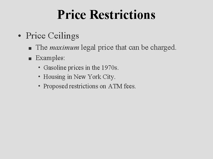 Managerial Economics Business Strategy Chapter 2 Market Forces